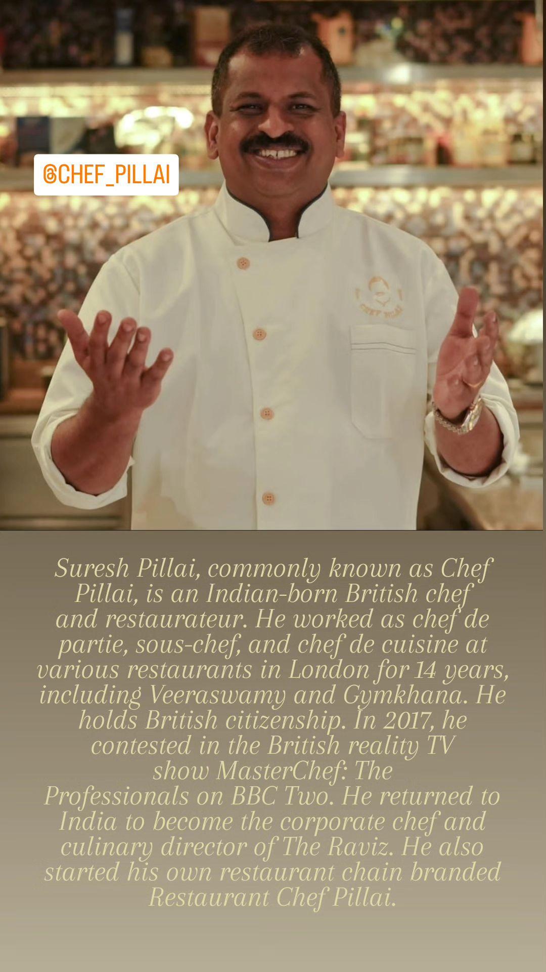 Chef Suresh Pillai: Inspiring Desi of the Day - Zee Apna
